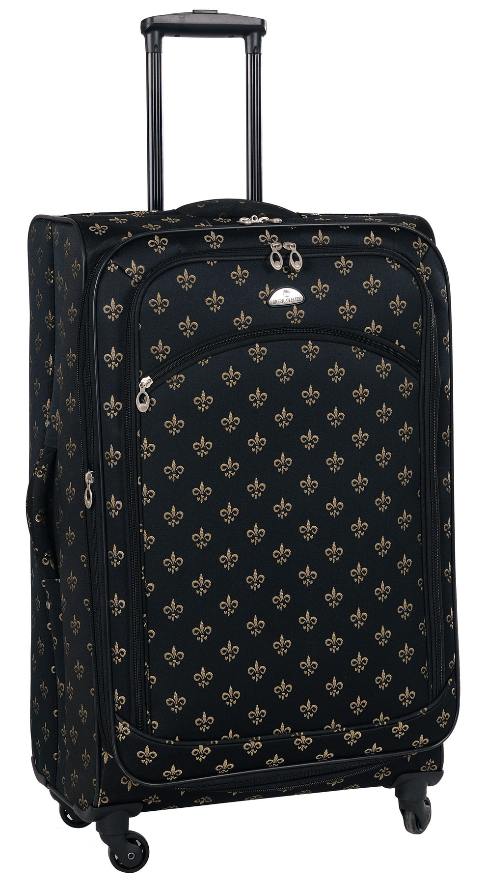 American Flyer Fleur De Lis 25" Spinner Luggage